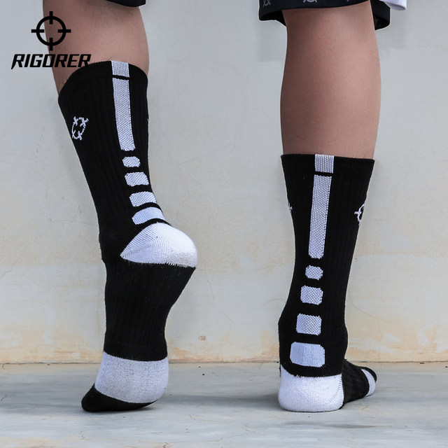 Professional basketball socks for men, towel bottom socks, breathable ...