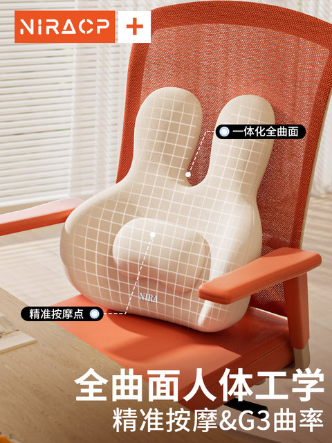 Backrest Waist Support Office Cushion Work Station Sedentary Artifact ...