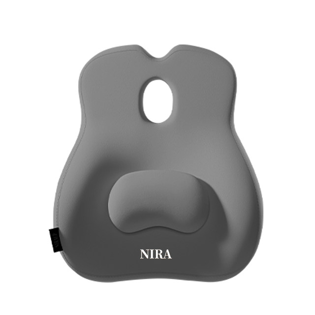 Lumbar electric massage back cushion work station sedentary artifact ...