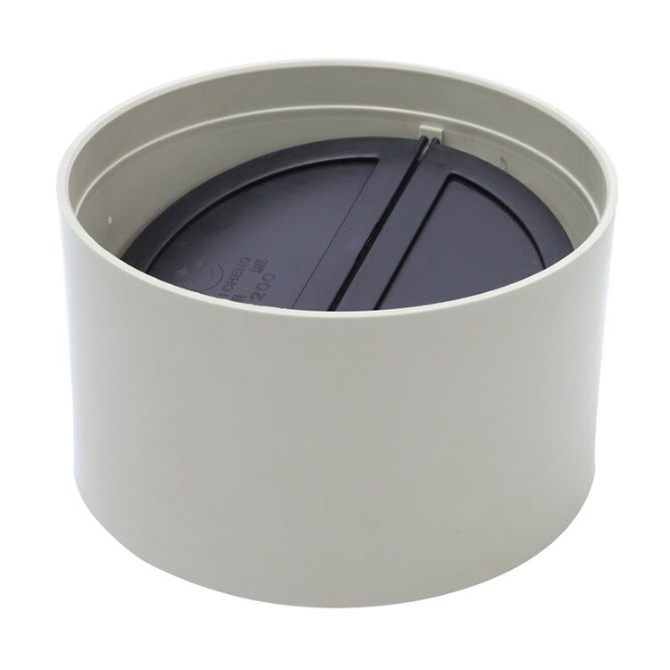 PVC Round Flue Check Valve - Windproof and Odor-Proof Air Valve