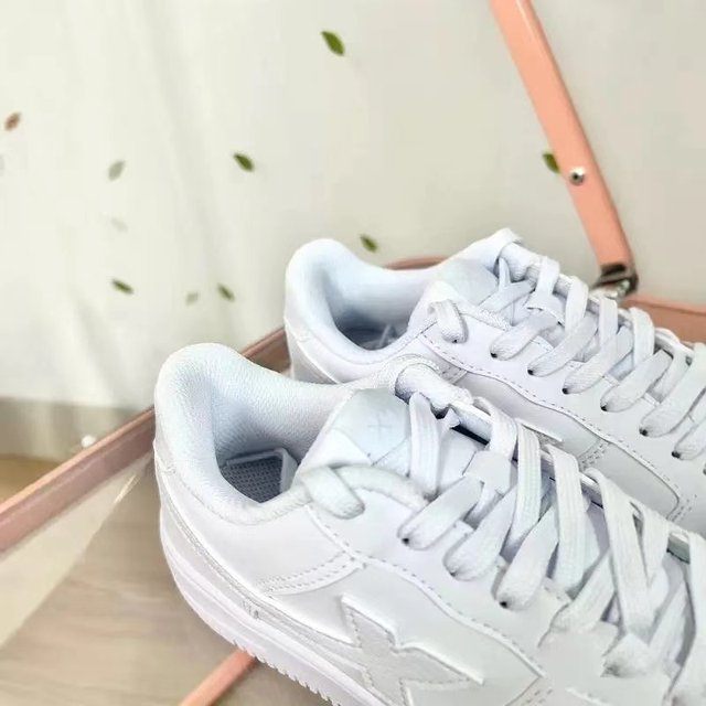 Xtep classic versatile Air Force One male and female couple small white ...