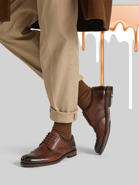 Clarks CraftdeanWing Business Autumn and Winter Brock Carved Formal ...