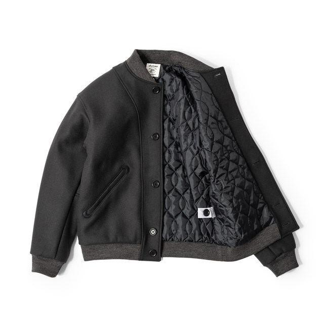 JackmanSUPER100's Melton wool baseball jacket JM8285