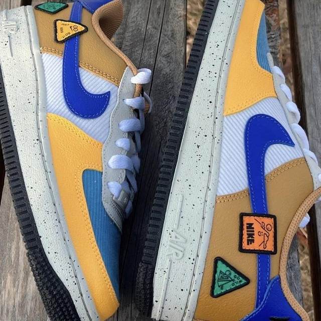 Nike/Nike Air Force 1 Women's Low-top Air Force One Spliced Casual ...