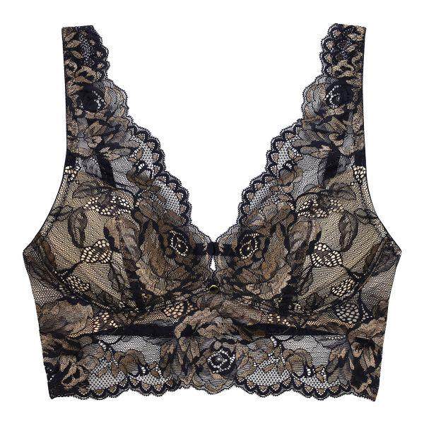 ANNEBRA wire-free underwear for women, anti-sagging transparent lace ...