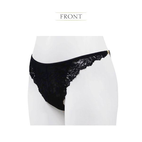 ANNEBRA panties full lace exotic charm sexy exquisite high-end luxury low-waisted T-pants women ...