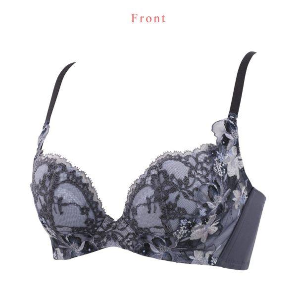 Wacoal plus size underwear women's push-up push-up lace embroidery cute ...