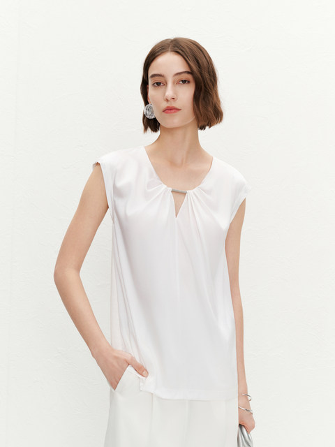 HPLY Hebili 2024 summer new women's small V-neck design temperament and ...