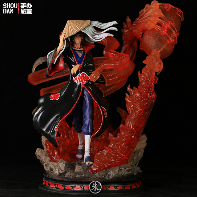 Naruto Akatsuki CS Uchiha Itachi figure Itachi god platform can illuminate GK Payne model large ...