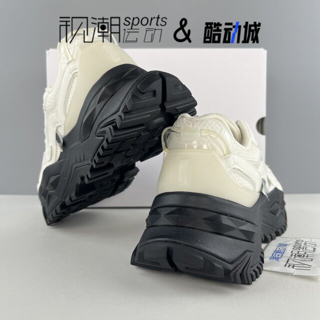 FILA Fila Hard Candy White and Black Women's Thick Sole Heightening ...