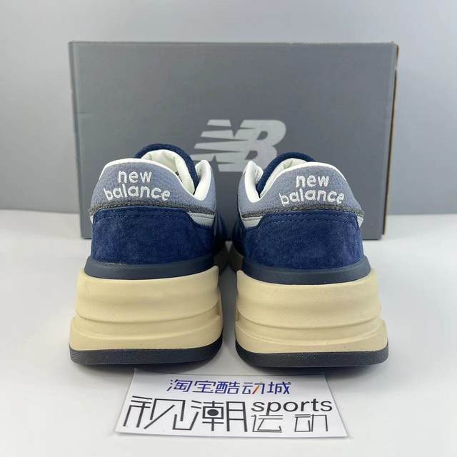 New Balance NB997R Series Blue Silver Men and Women's Short, Anti ...