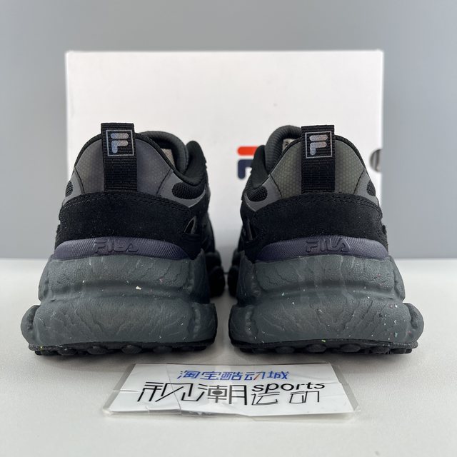 FILA Fern Grass Gray Black Men's and Women's Lightweight Increased Anti ...