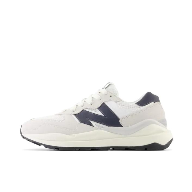 New Balance NB 5740 White Blue Men and Women Comfortable Seismic Anti ...