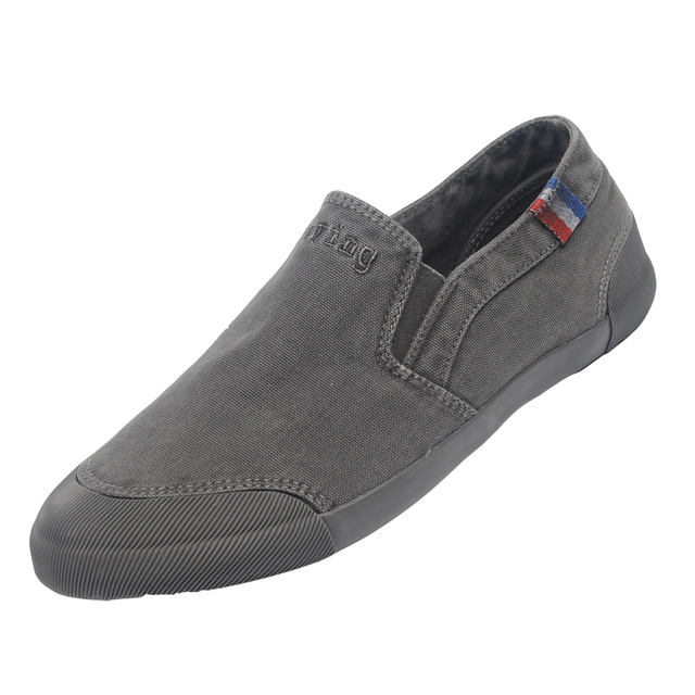 BBY men's shoes spring and summer breathable cloth shoes one-step lazy ...