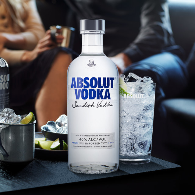 ABSOLUT Absolute Vodka original flavor 500ml*12 Swedish imported wine ...