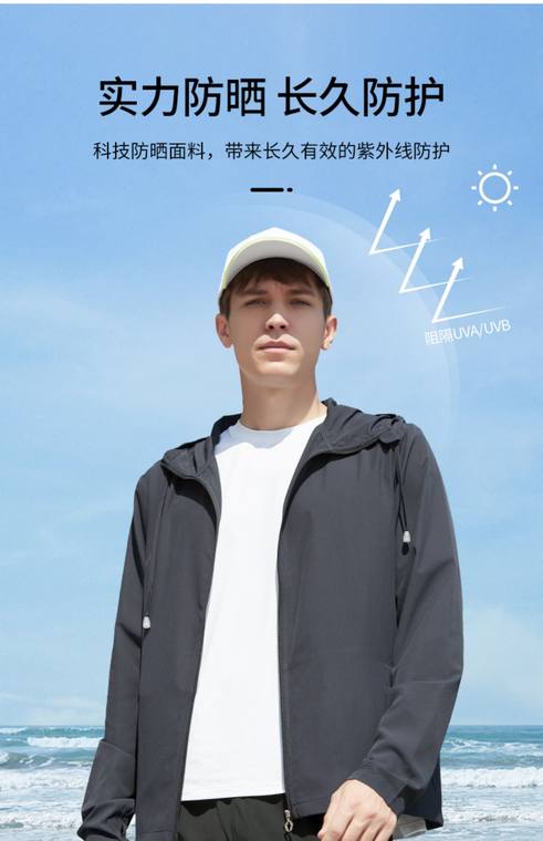 UV100 sun protection clothing men's summer sun protection clothing ...