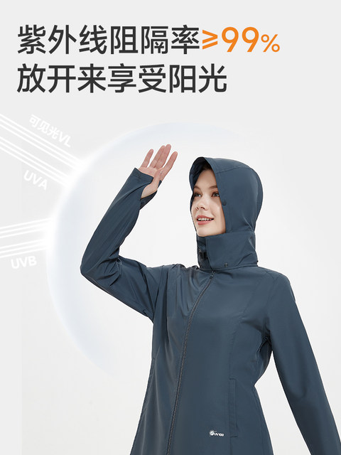 UV100 environmentally friendly sun protection clothes for women in ...