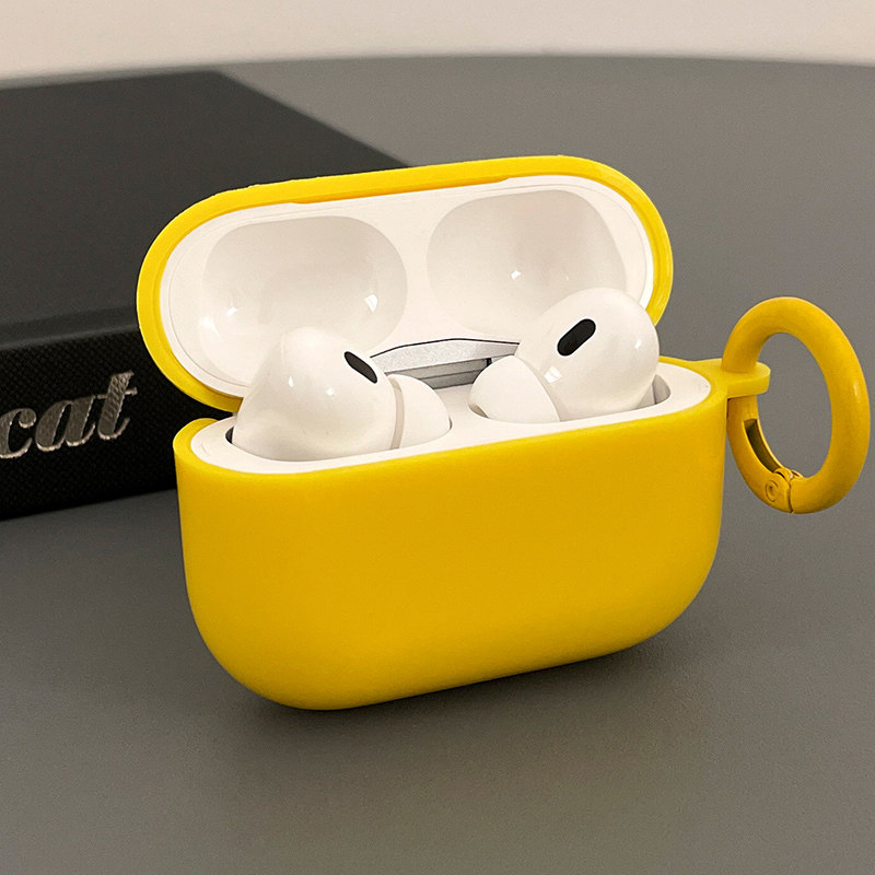 Jelly yellow is suitable for Apple AirPodSpro2 Bluetooth 3 generation ...
