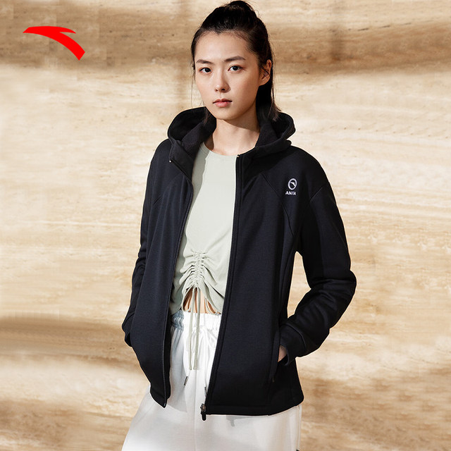 Anta Jacket Women's 2025 New Spring Windproof Heat Jacket Knitted ...