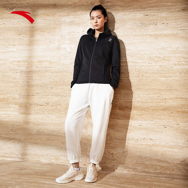 Anta Jacket Women's 2025 New Spring Windproof Heat Jacket Knitted ...