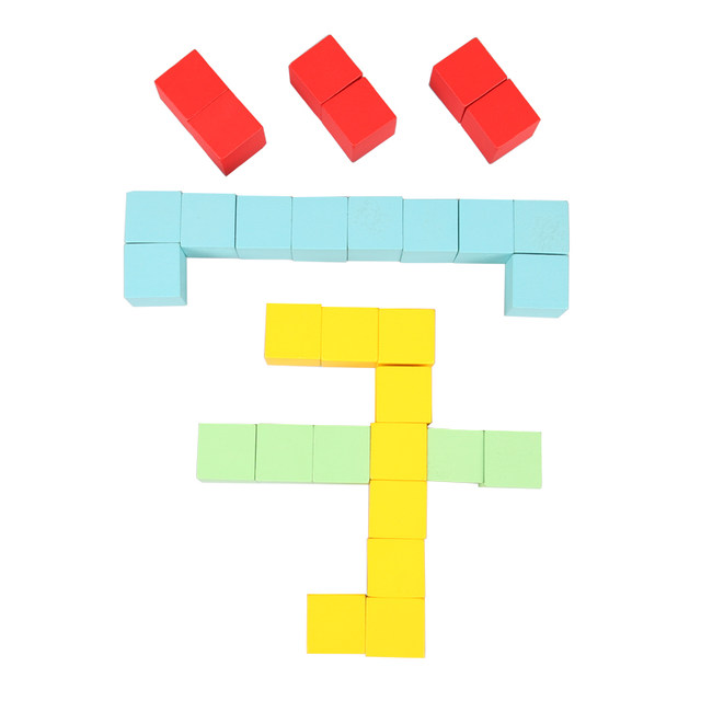 Square building blocks assembled toys puzzle size square building ...