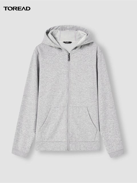 Men's sweater jacket all cotton and velveteers spring and autumn ...