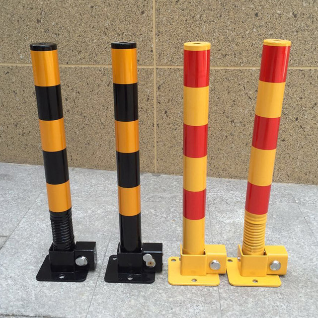 Column parking space lock, ground lock pile, anti-collision parking ...