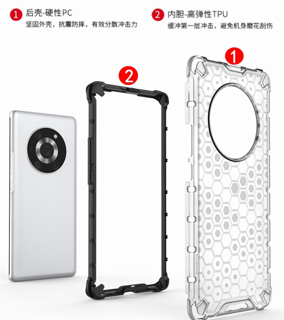 Suitable for Honor magic3 mobile phone case Huawei Honor magic3pro ultimate version anti-fall ...