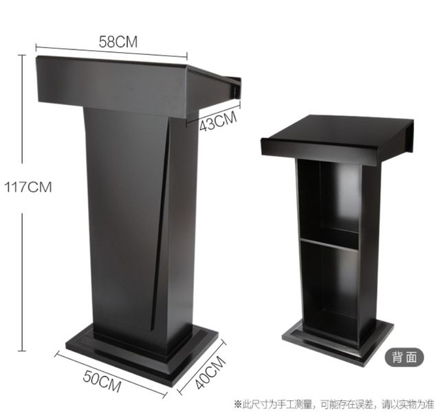 Solid wood podium table, restaurant restaurant Yingbin Hotel, simple ...