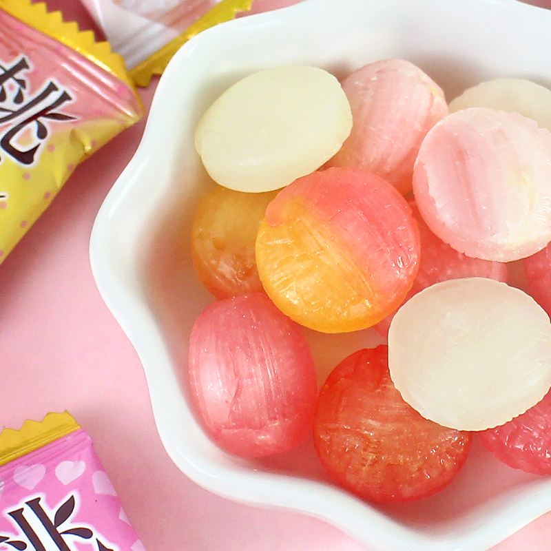 Snacks imported from Japan Fanqueji 4 types of white peach juice ...