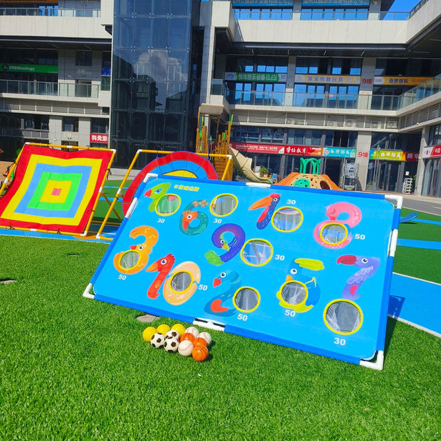 Kindergarten sticky ball throwing dart board early education puzzle ...