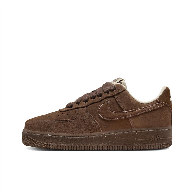 Nike Force1 mocha brown men's and women's shoes Air Force One AF1 ...