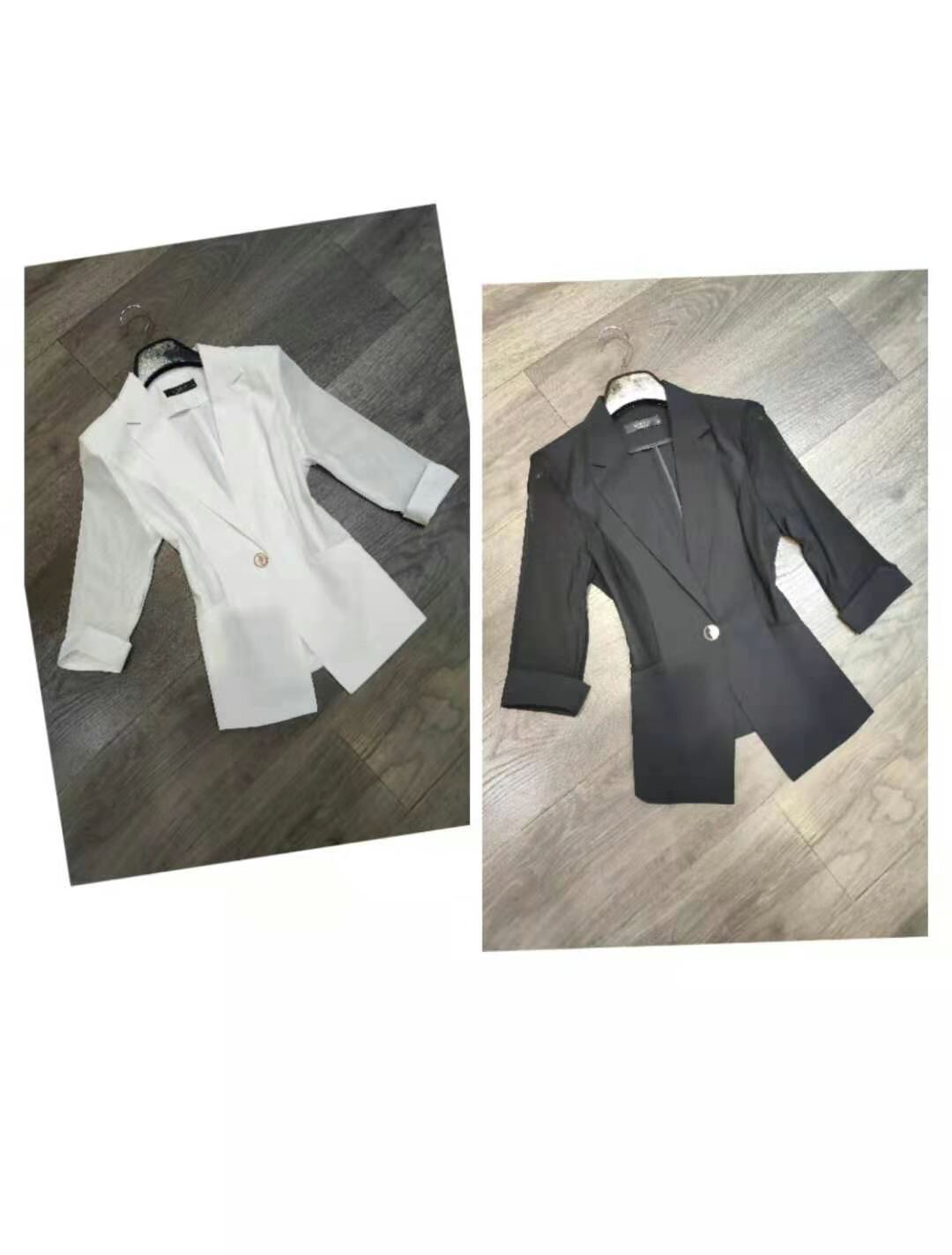 European Station ZLRYJF summer new seven -point sleeve suit female ...