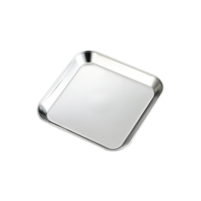 304 stainless steel square small plate with side dish commercial Korean ...