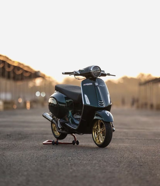 Piaggio vespa spring sprint 150 modified forged wheels gts300 wheels ...