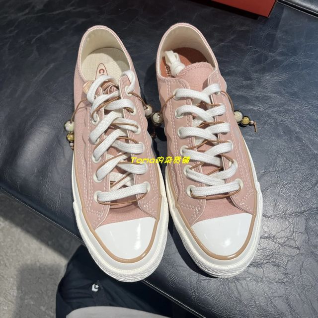 Converse Converse 2024 Autumn 1970s Brown Elastic Beaded Low-top Casual ...