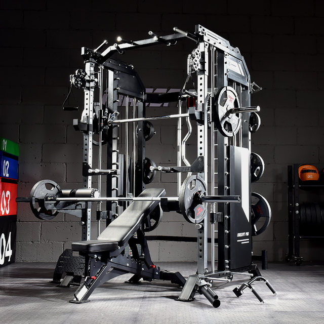 Commercial Smith Machine Comprehensive Trainer Home Bench Press Squat ...