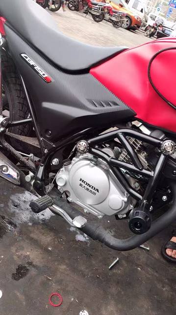 Suitable for CBF150R/S front bumper, motorcycle SDH150-25/27 motorcycle competition anti-fall ...