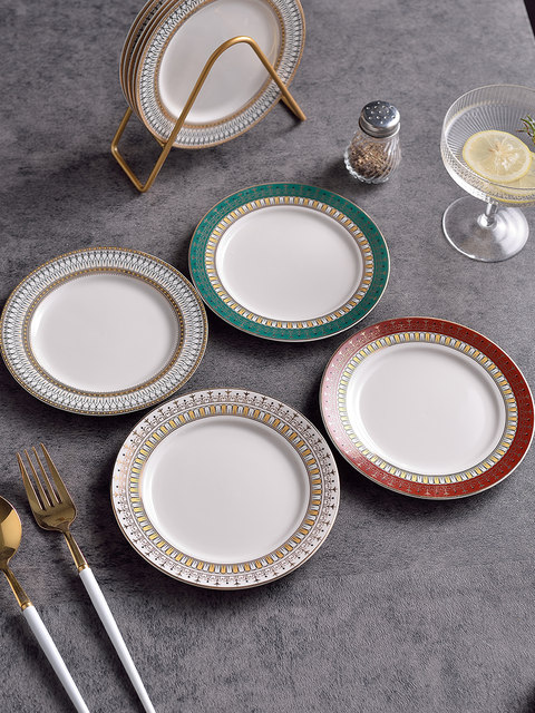 Xuenuo high -value light luxury ceramic vomiting disc European -style ...