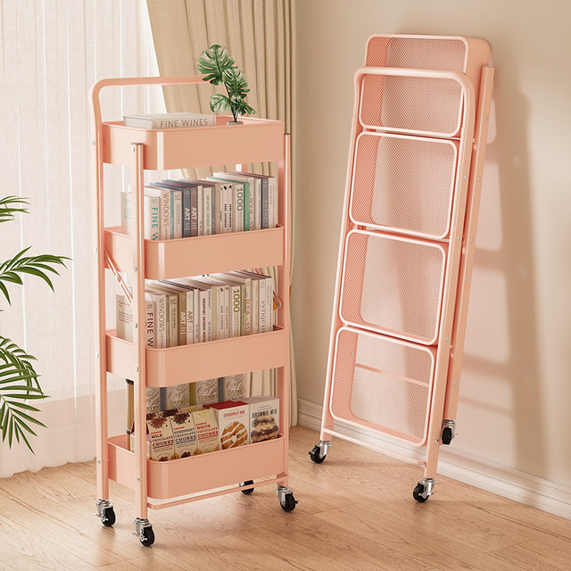 Small carts can fold the shelf house in the house shelf kitchen bedroom ...