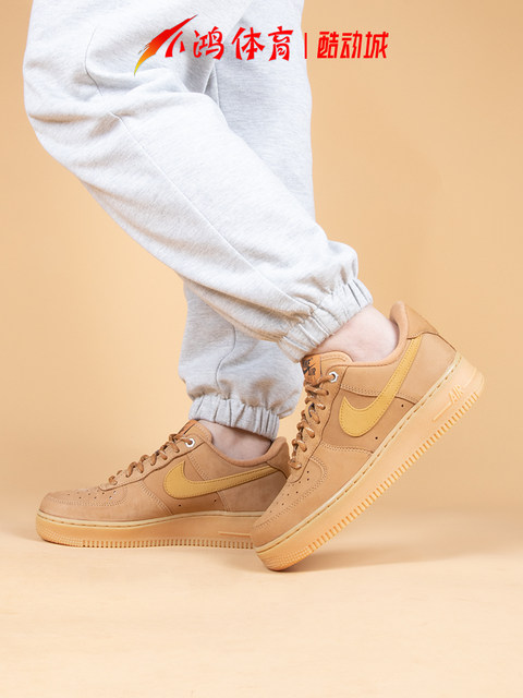 Xiaohong Sports Nike Air Force 1 Low AF1 wheat low top Air Force One ...
