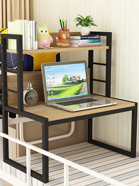 Bed computer table, lazy table, college dormitory artifact, bunk bed ...