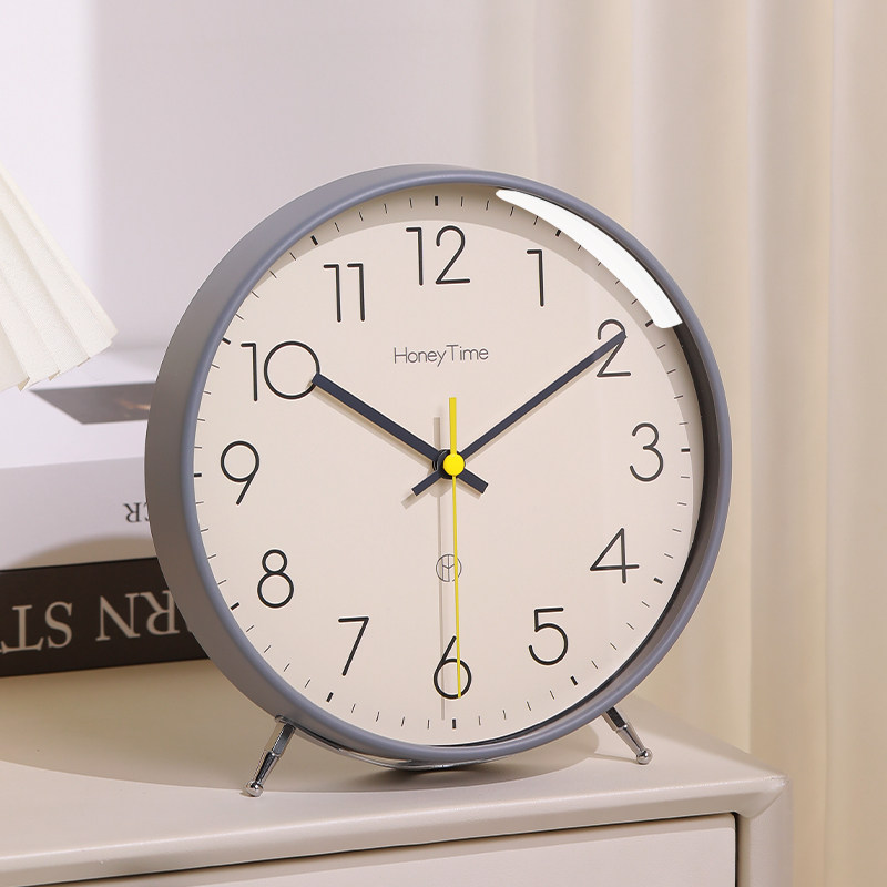Clock Pendulum Desktop - Simple Table Clock Living Room Display Silent ...