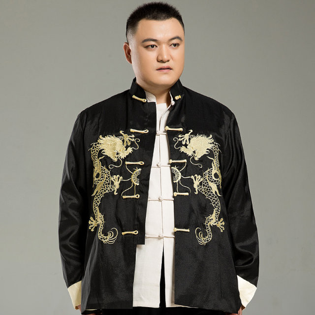 Overlord Rat plus size men's Tang suit plus fat plus fat man loose ...