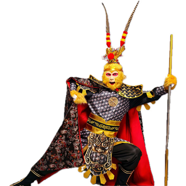 Monkey King Sun Wukong's clothes Monkey King's Great Sage performs a ...