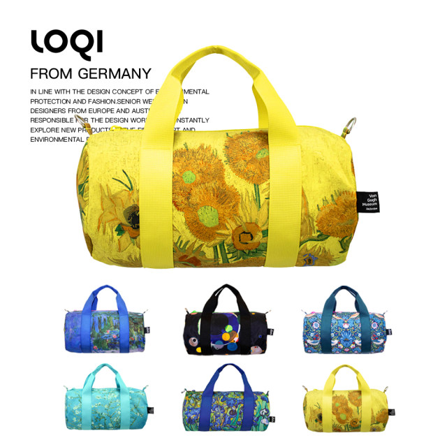LOQI museum series fashionable travel bag for men and women for short ...
