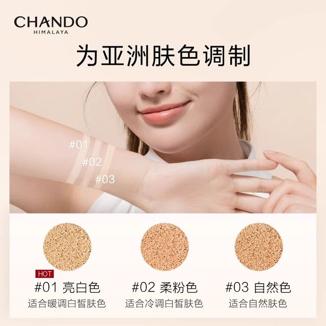 Chando Air Cushion Concealer Long-lasting Non-removing Makeup BB Cream ...
