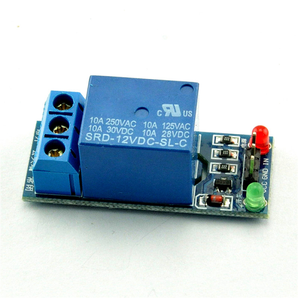 12v Relay Raspberry Pi 10-Pack 12V Relay Modules - Low Level Trigger ...