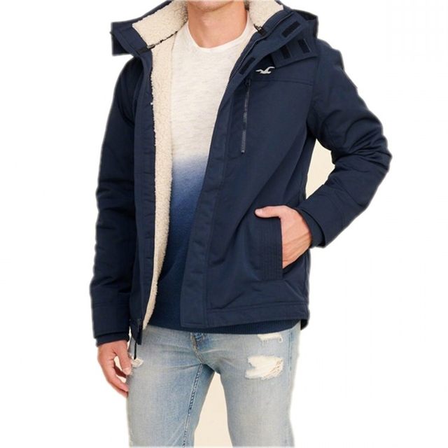 American AF sub-brand Hollister/Seagull men's winter inner plush ...