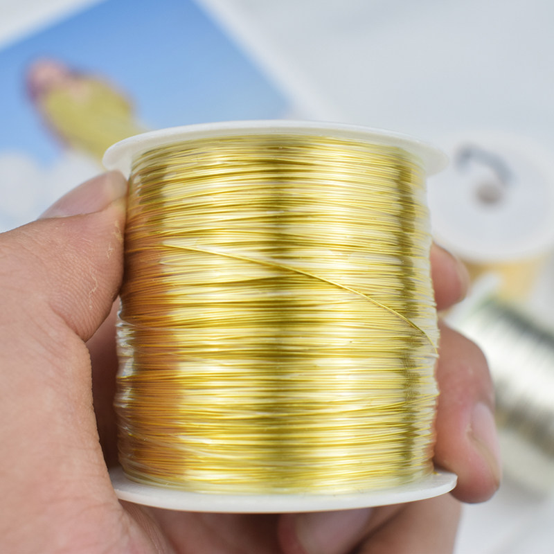 100 meters of color-preserving soft wire copper wire DIY handmade ...